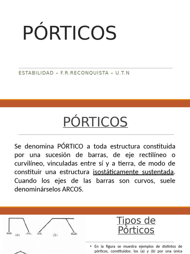Pórticos | PDF | Mecánica