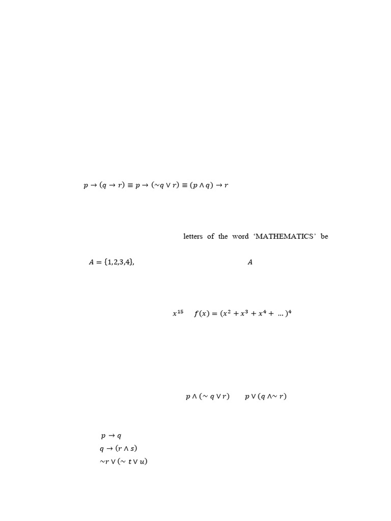 Mat203-Qp - 2020 | PDF | Group (Mathematics) | Mathematics