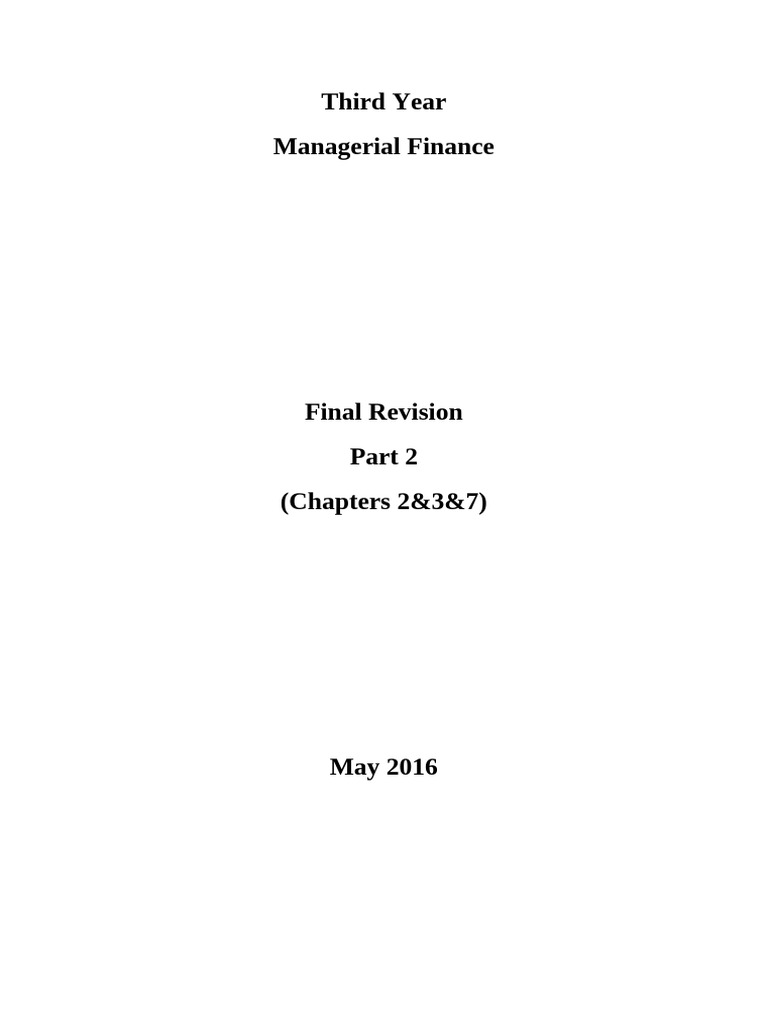 Financial Analysis and Ratio Insights | PDF | Capital Budgeting ...