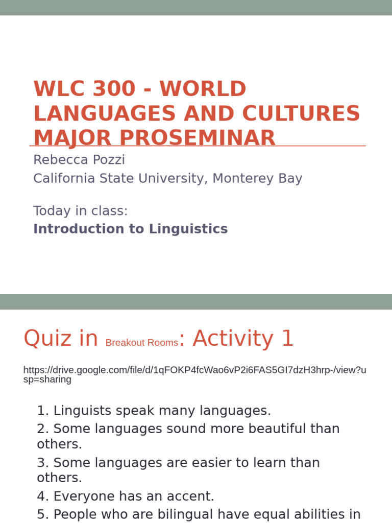 Intro to Linguistics | PDF | Linguistics | Quantitative Research Intro to Linguistics | PDF | Linguistics | Quantitative Research