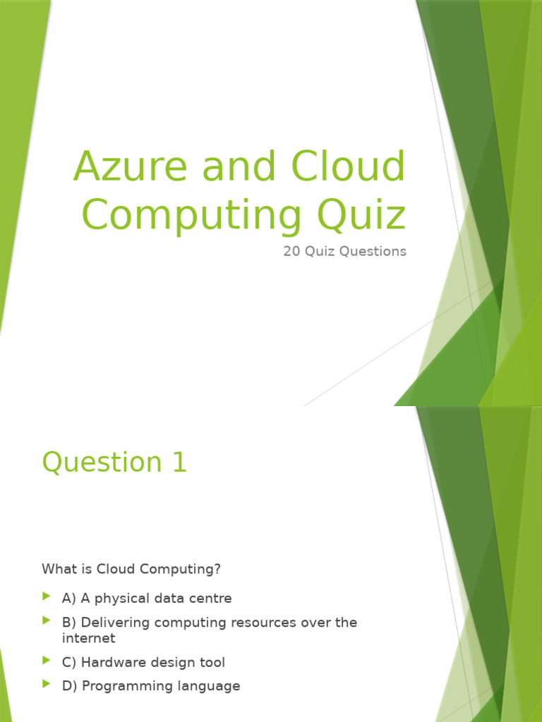 Week 1 Quiz Pdf Microsoft Azure Cloud Computing 8480