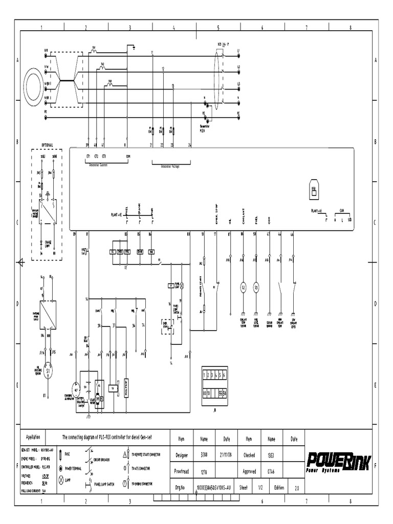 MCB 16A 4P: Gen-Set Controller PLC 920 | PDF
