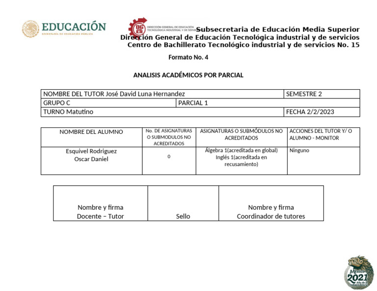 Formato 4 | PDF
