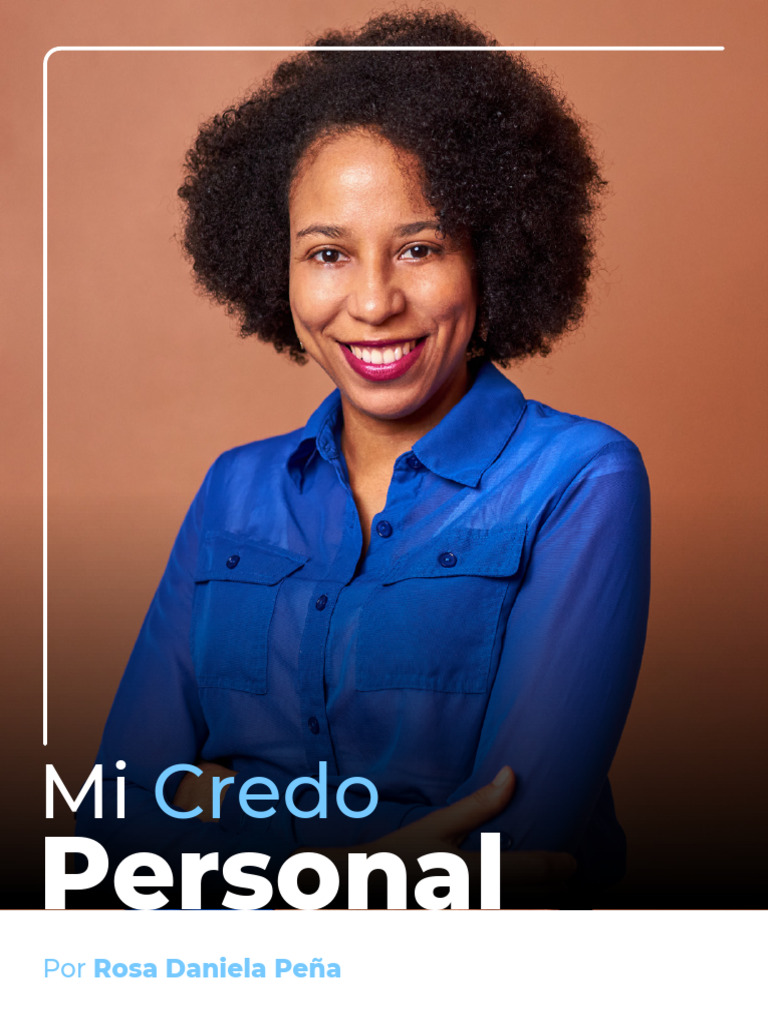 Credo Personal (Daniela Peña) - 1 | PDF | Amor | Dios