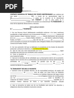 Tipos y Formato de Nombramientos Laborales | PDF | Gobierno | Gobernancia