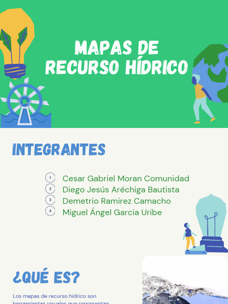 Mapas de Recurso Hidrico | PDF | Agua | Recursos hídricos