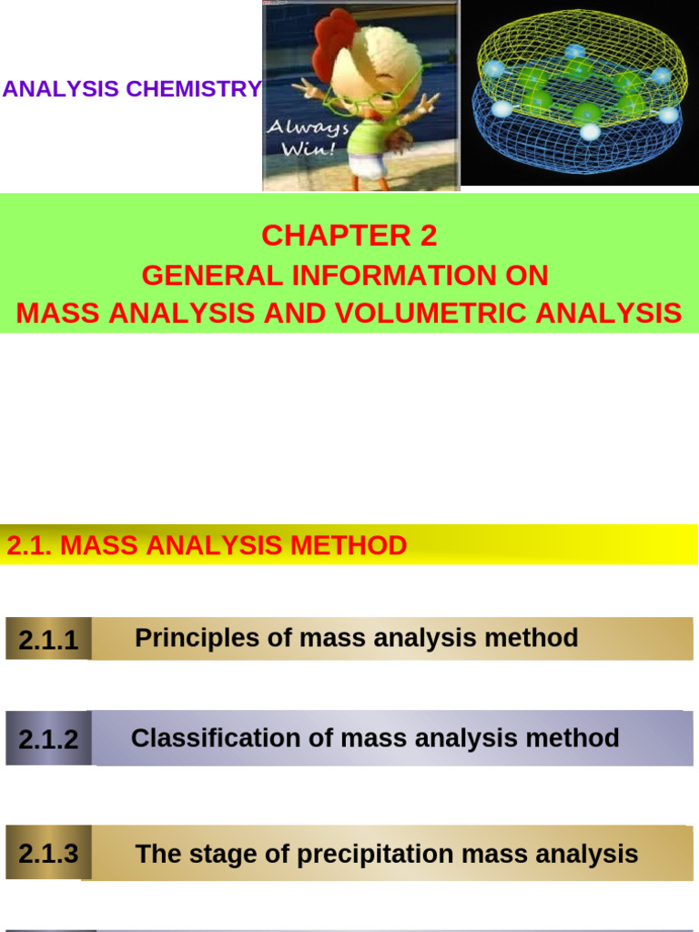 Chemistry Analysis Techniques | PDF | Titration | Chemistry