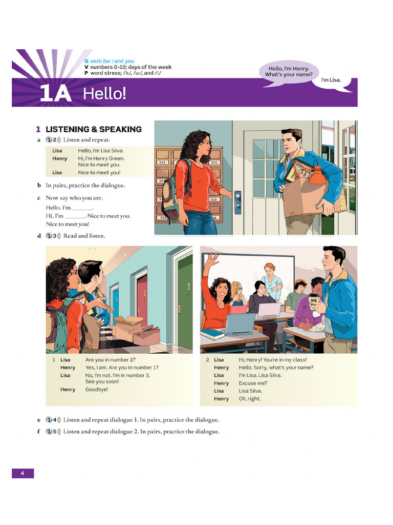 Lesson 1 | PDF | Foreign Language Studies
