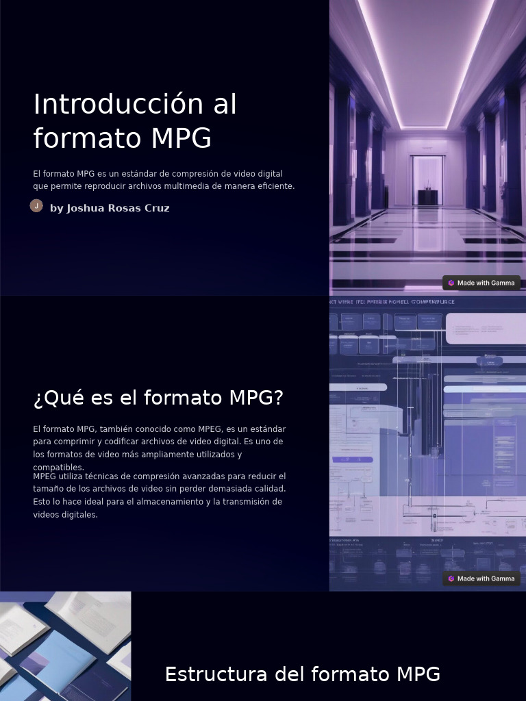 Introduccion Al Formato MPG | PDF | Video digital | Informática