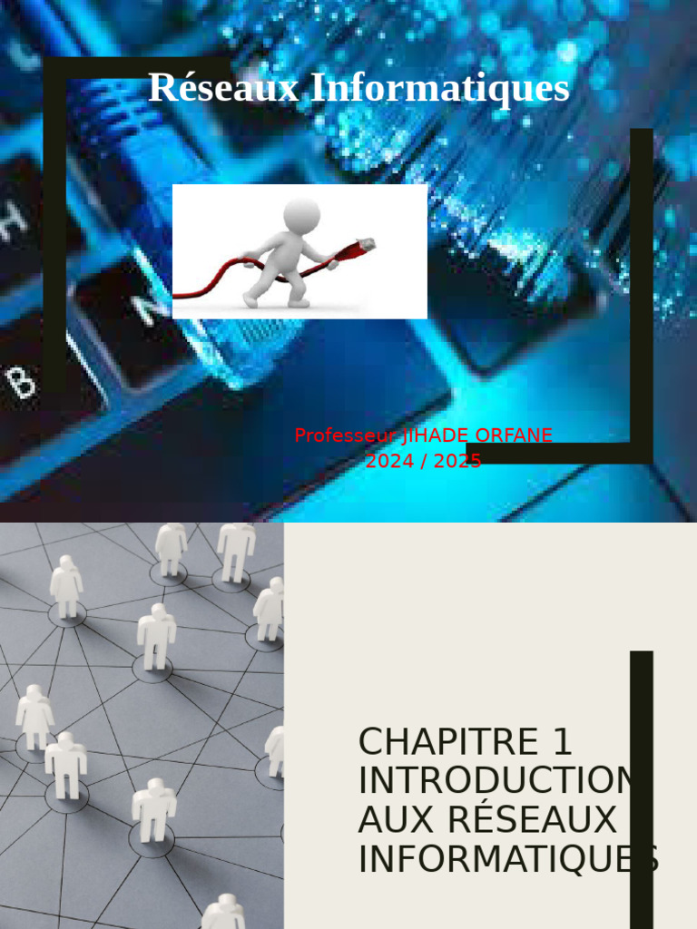 Introduction Aux Reseaux Informatiques | PDF | Câble coaxial | Topologie de réseau