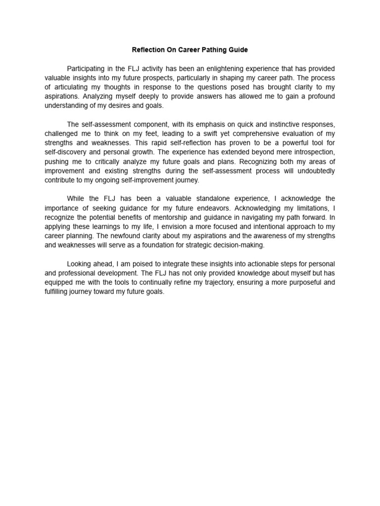 Career Pathing Insights | PDF | Career & Growth | Self-Improvement