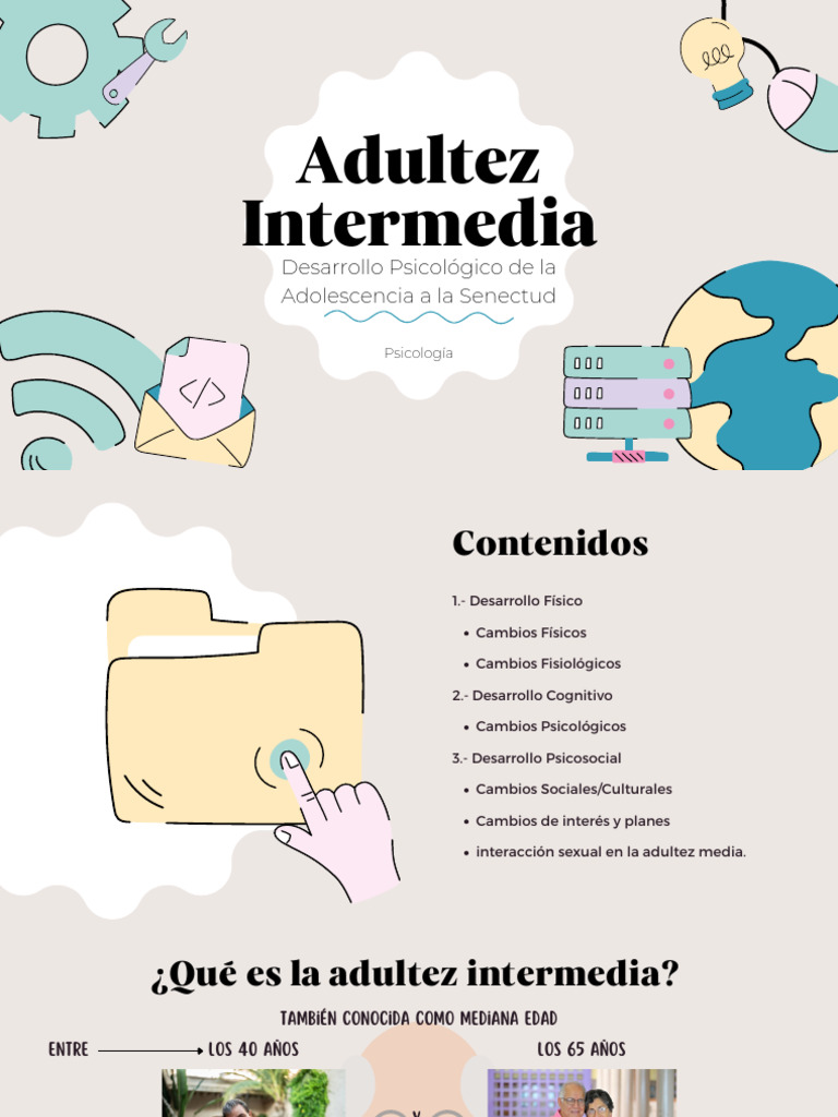 Adultez Intermedia | PDF | Adultos | Menopausia