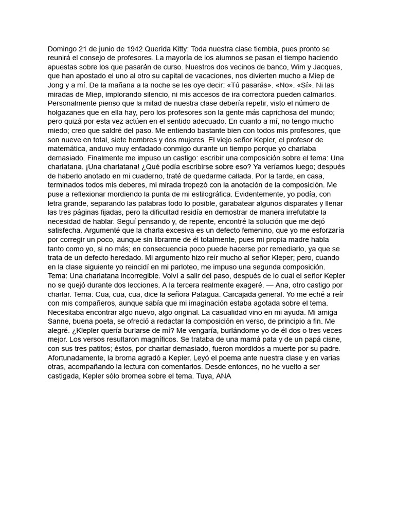 Reflexiones sobre ser una charlatana | PDF | Poesía
