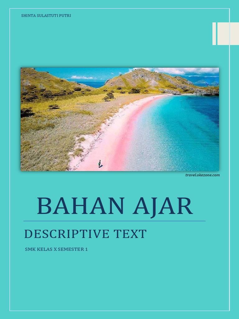 Bahan Ajar 3.4 Descriptive Text - Shinta Sulastuti Putri - Pbi - 20 | PDF