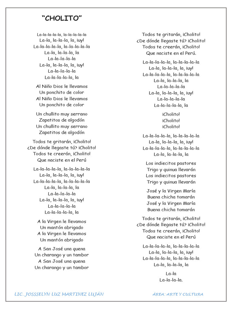 CHOLITO | PDF | Arte