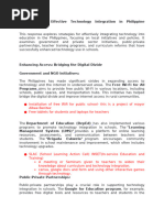DepEd ICT Policies | PDF | Educational Technology | Internet