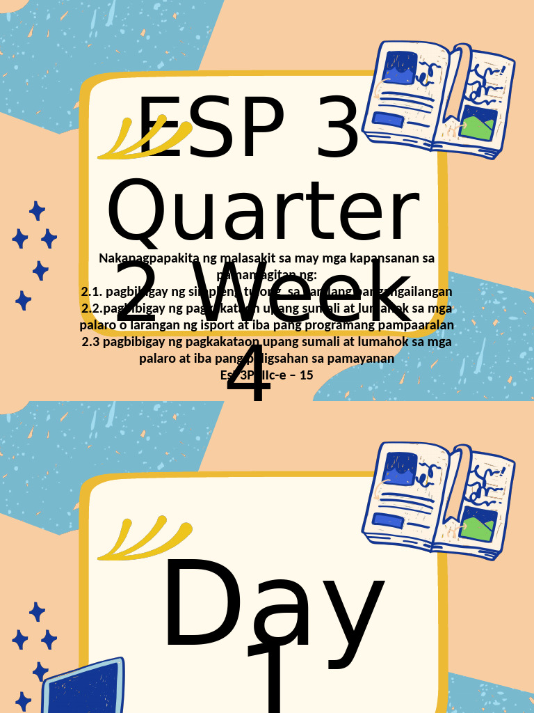 Q2 - Esp - PPT - Week 4 | PDF