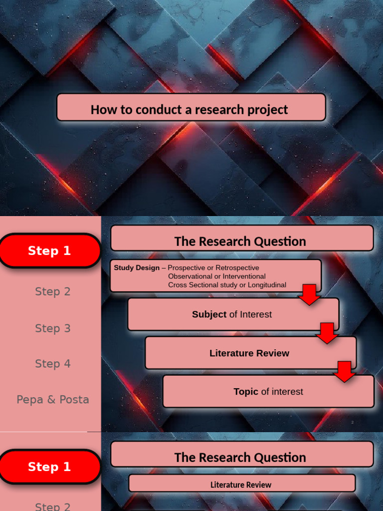 JC PPT - Basics of How To Conduct A Research (Shareable) | PDF ...