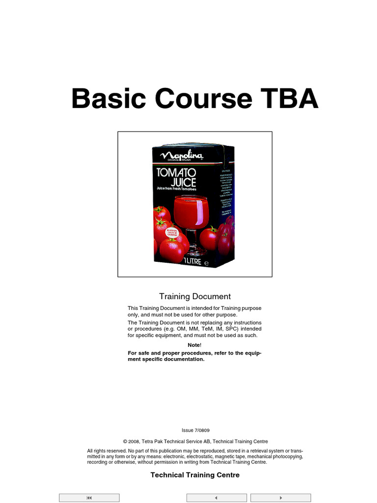 Basic Course TBA Training Guide | PDF | Sterilization (Microbiology ...