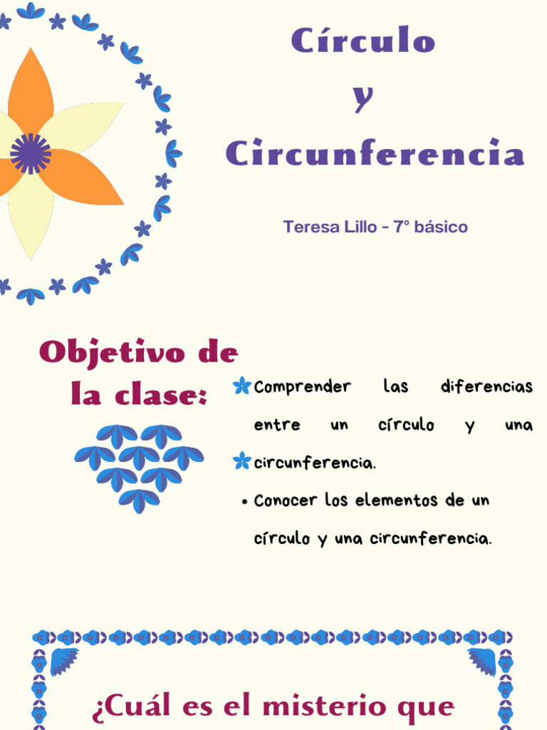 Círculo y Circunferencia 7° 06.11 - 20241106 - 070051 - 0000 | PDF