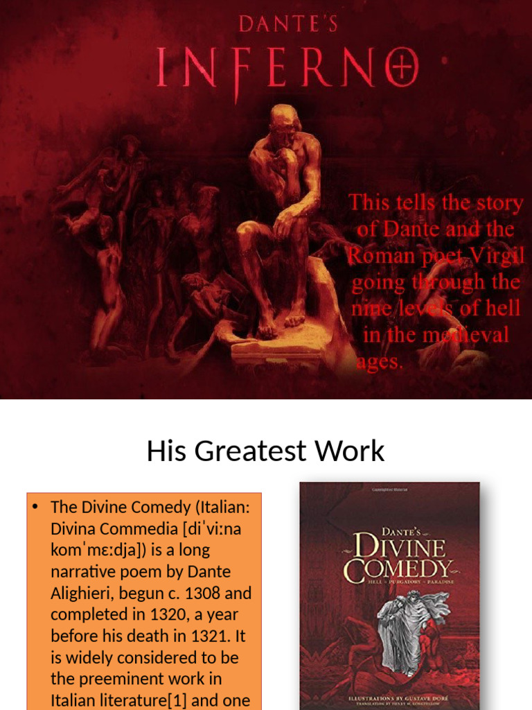Divine Comedy Inferno | PDF | Divine Comedy | Inferno (Dante)