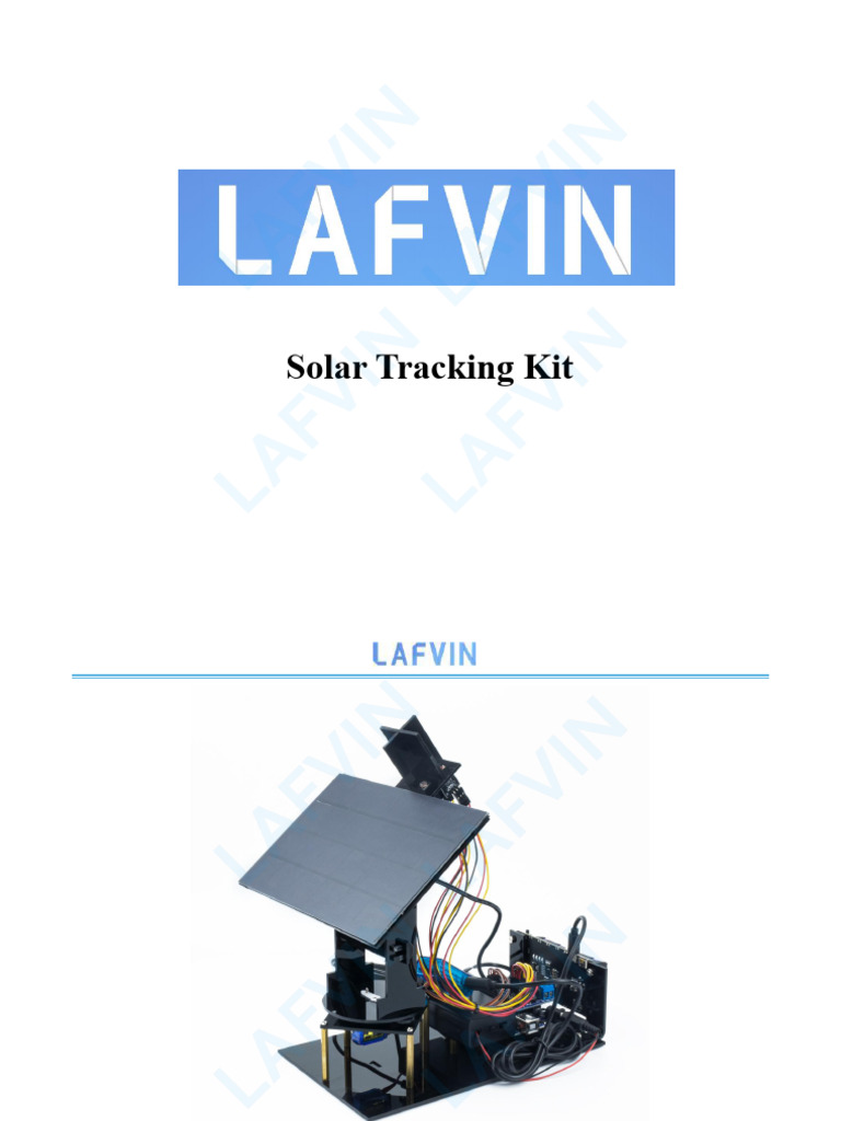 LAFVIN Solar Tracking Kit | PDF | Device Driver | Solar Cell