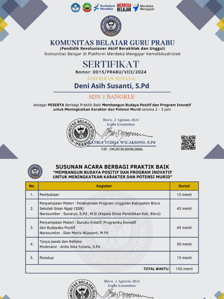 PRABU 6 Deni Asih Susanti, S.PD | PDF