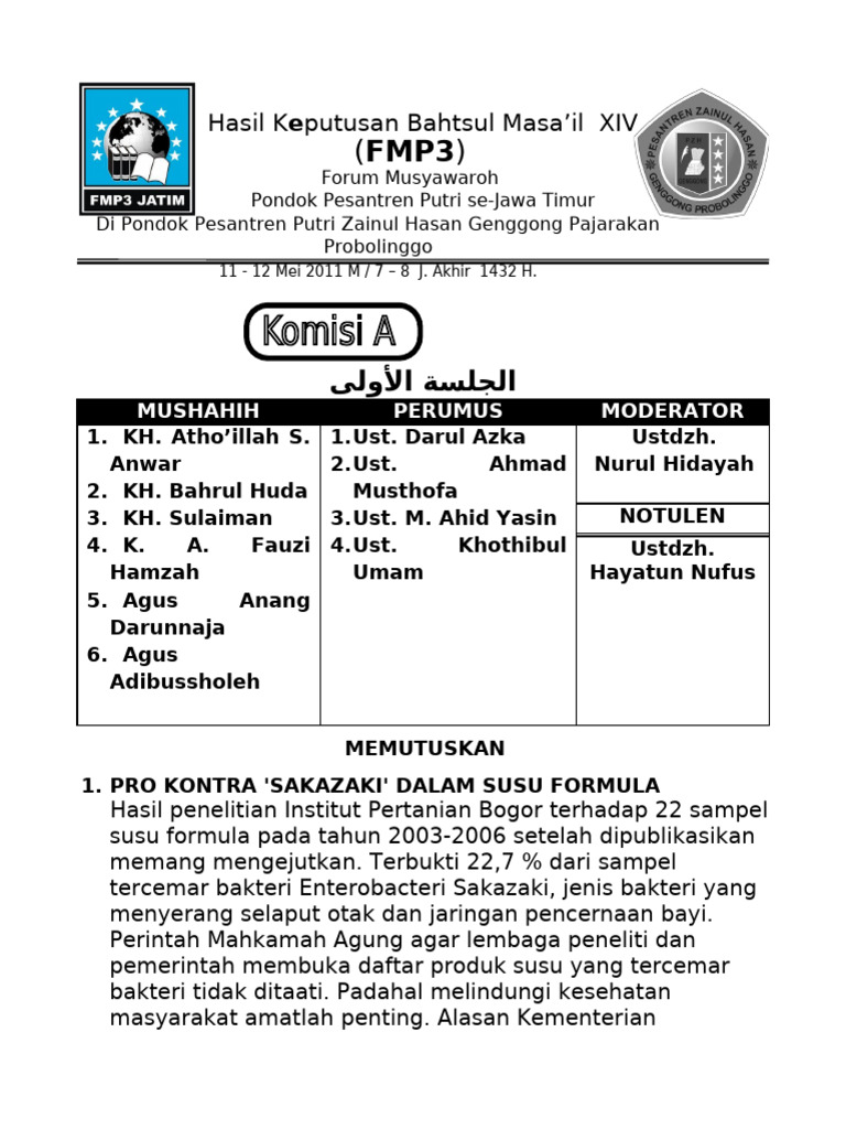 Genggong PP | PDF