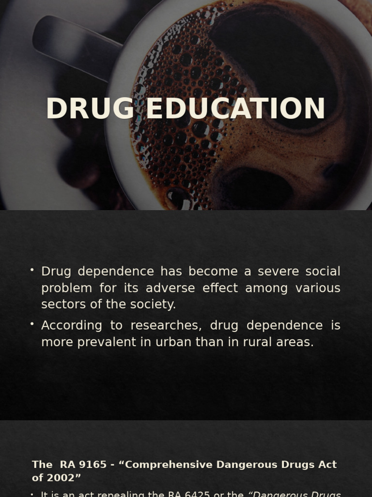 Understanding Drug Education and Abuse | PDF | Drugs | Narcotic