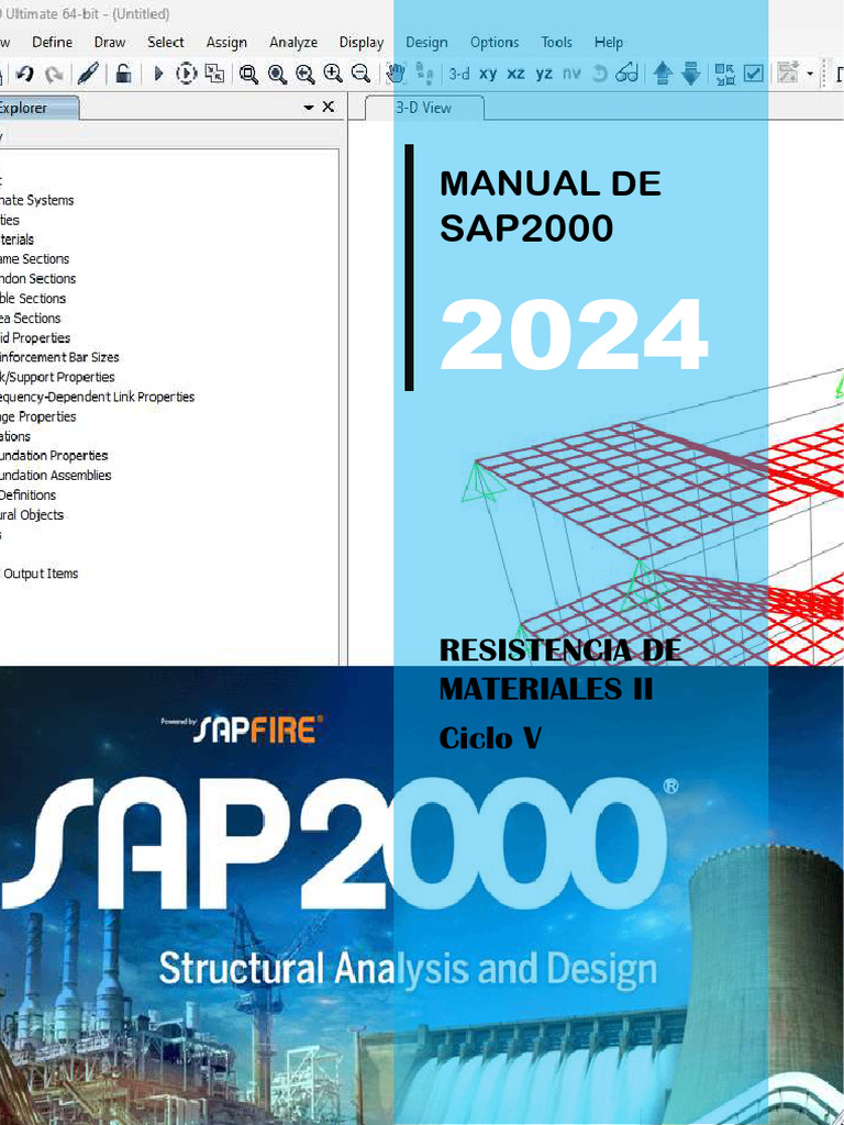 Manual Del Sap200 | PDF | Viga (Estructura) | Doblar
