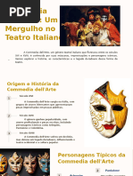 Os Personagens Da Commedia | PDF | Commedia Dell'arte