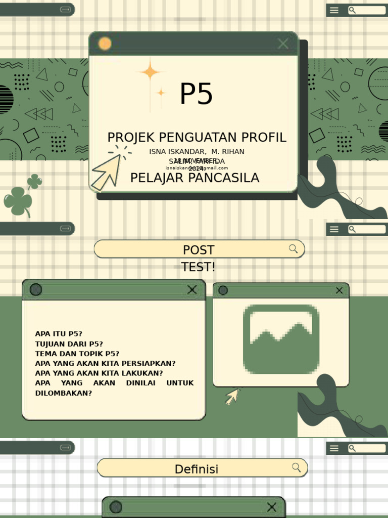 Projek Penguatan Profil Pelajar Pancasila: Isna Iskandar, M. Rihan Salim, Fari Ida | PDF
