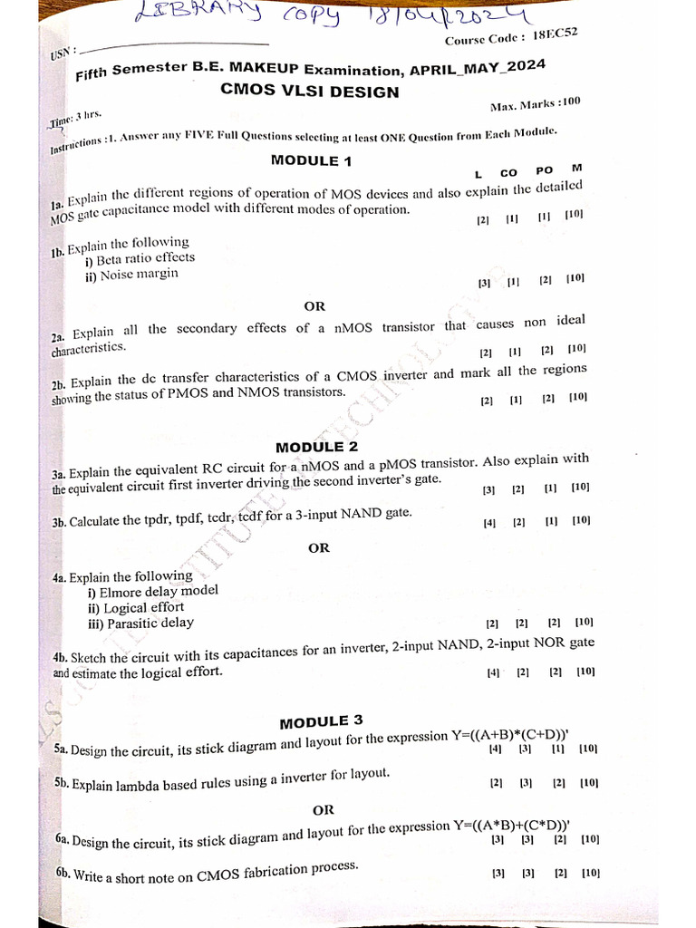 Questions Papers | PDF