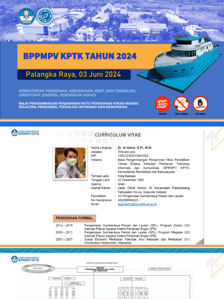 Paparan Disdik Prov Kalteng, TGL 03 Juni 2024 | PDF