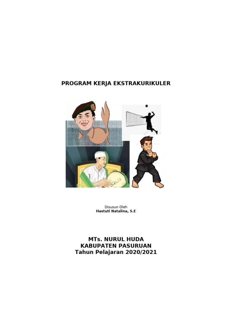 Program Kerja Ekstrakurikuler | PDF