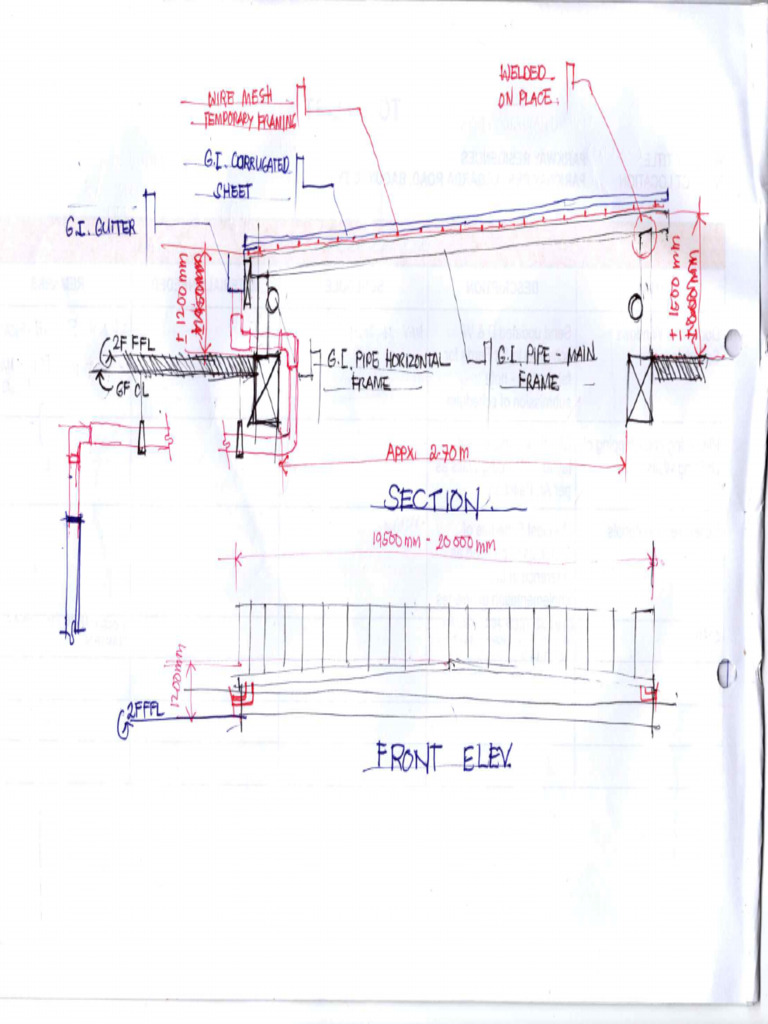 TEMPORARY ROOFING at 2F DETAIL | PDF