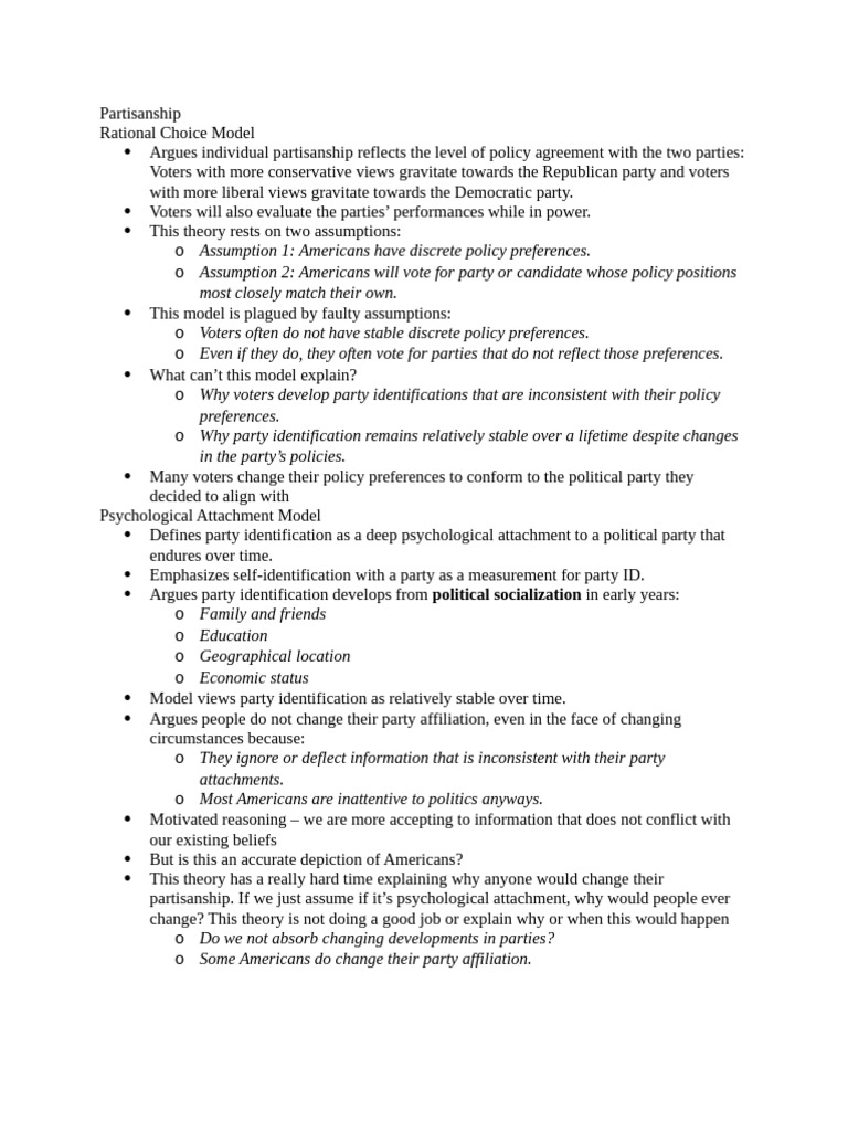 Political Socialization | PDF | Political Parties | Democratic Party ...