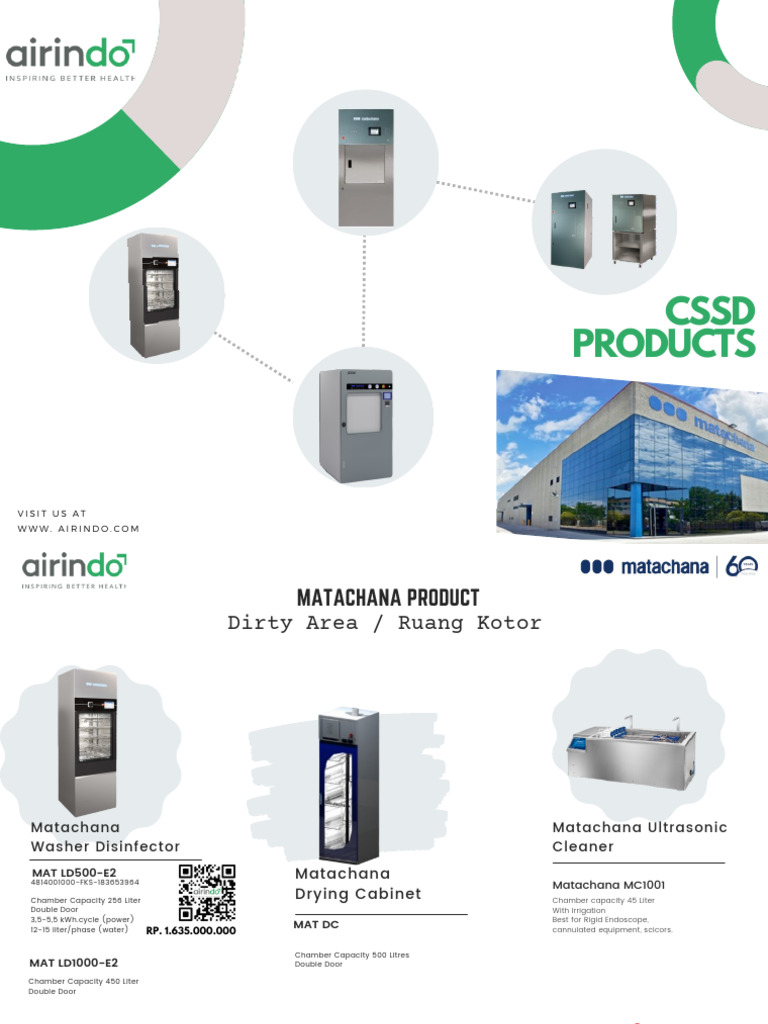 CSSD Products Ecatalogue | PDF | Sterilization (Microbiology)