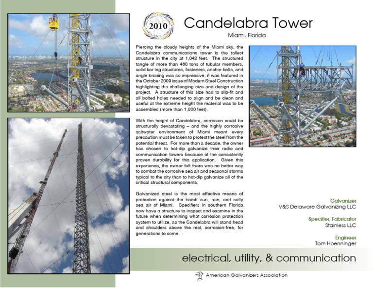 Miami's Iconic Galvanized Tower | PDF | Science & Mathematics ...