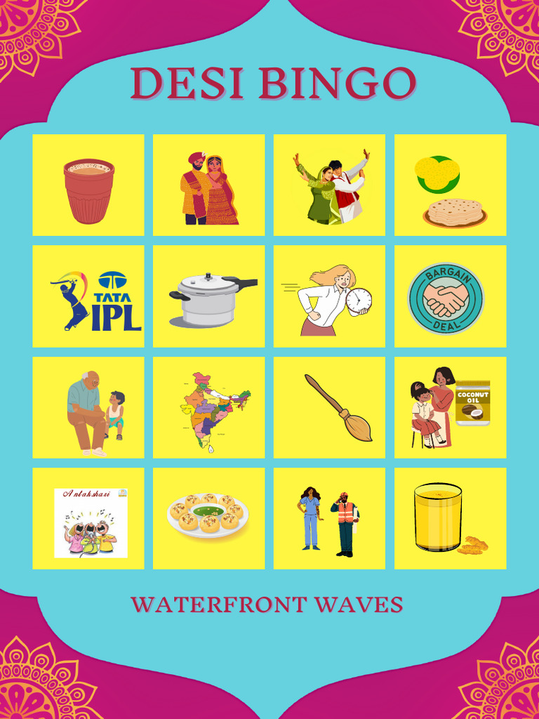 Desi Bingo at Purple Indian Restaurant | PDF