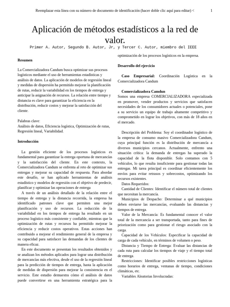 Formato IEEE | PDF