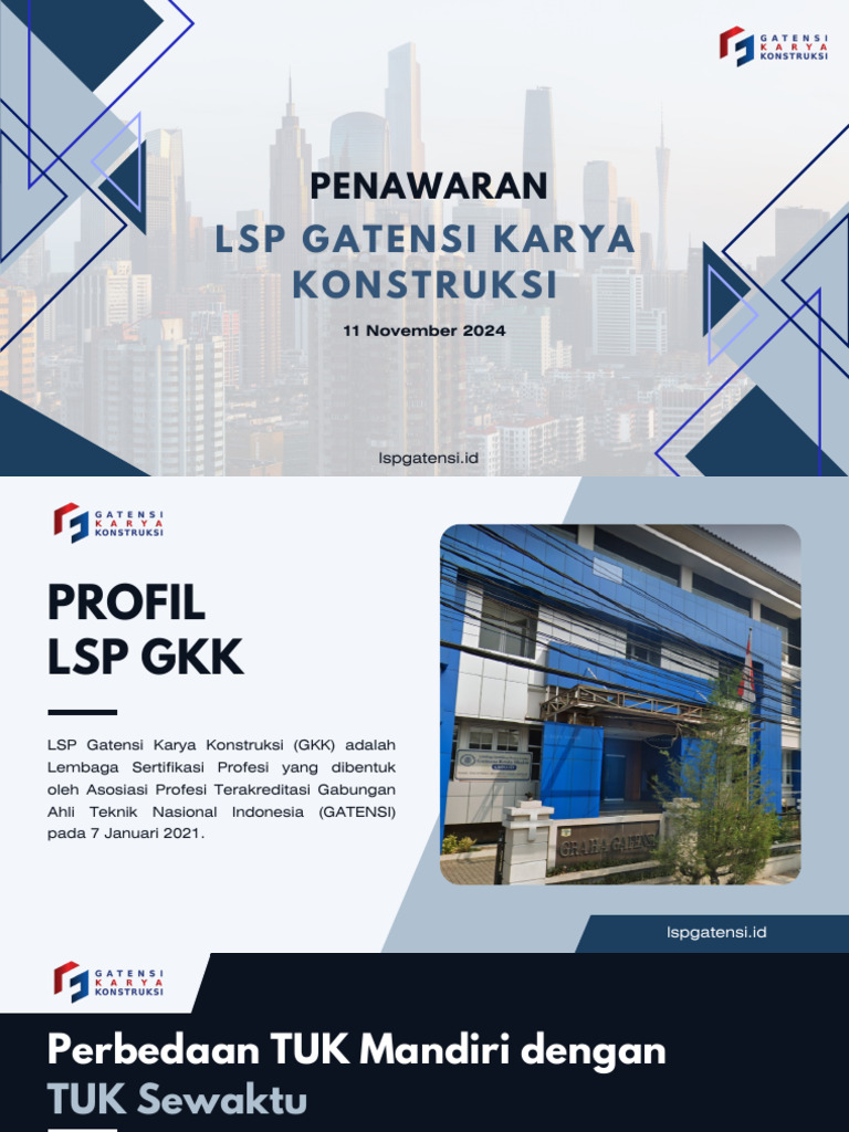 Company Profile LSP GKK | PDF