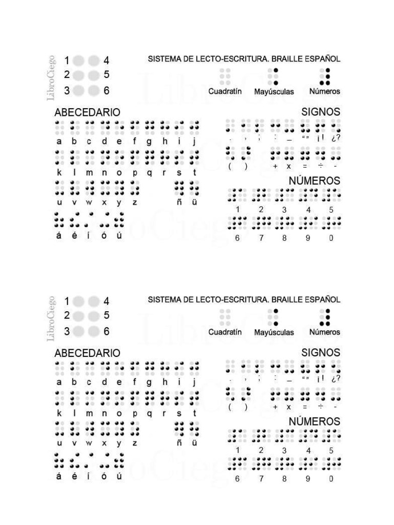 Braille Imprimible | PDF