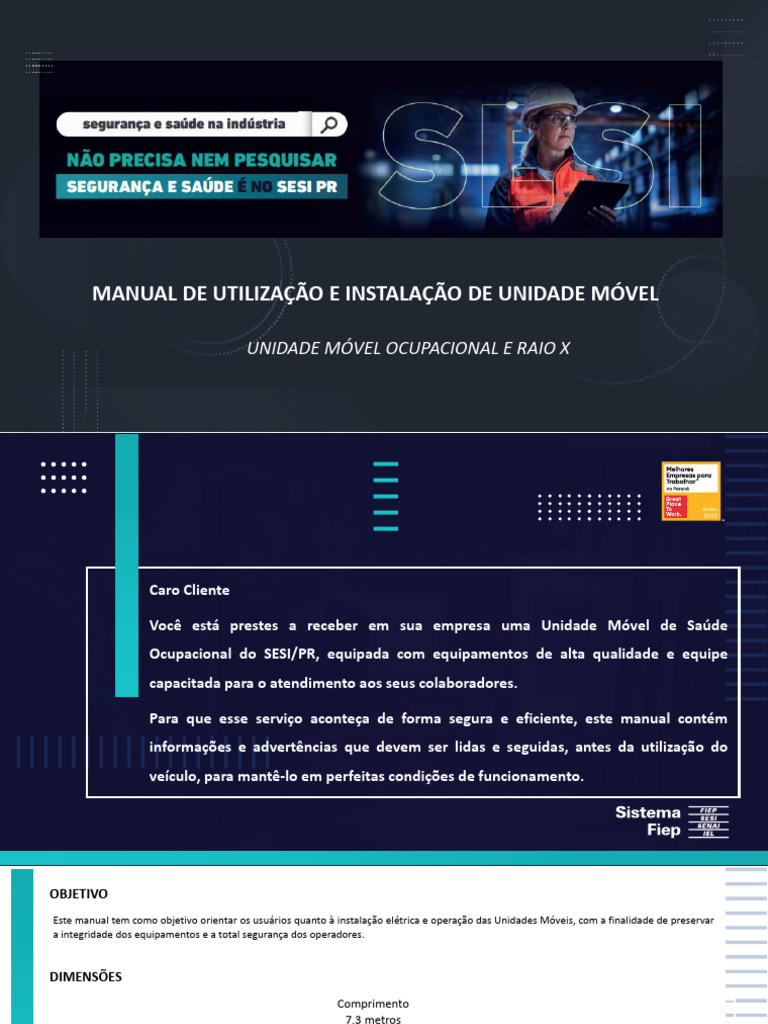 Manual Umo Raio X | PDF | Eletricista | Engenharia Elétrica