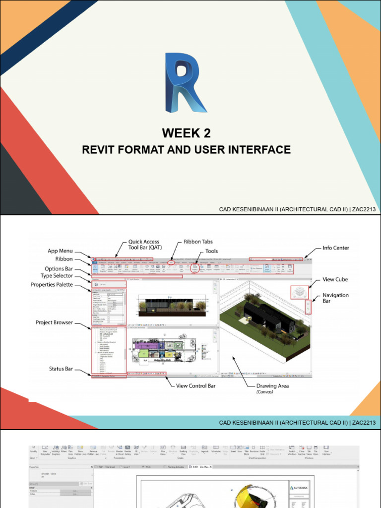Revit User Interface Tutorial for CAD II | PDF