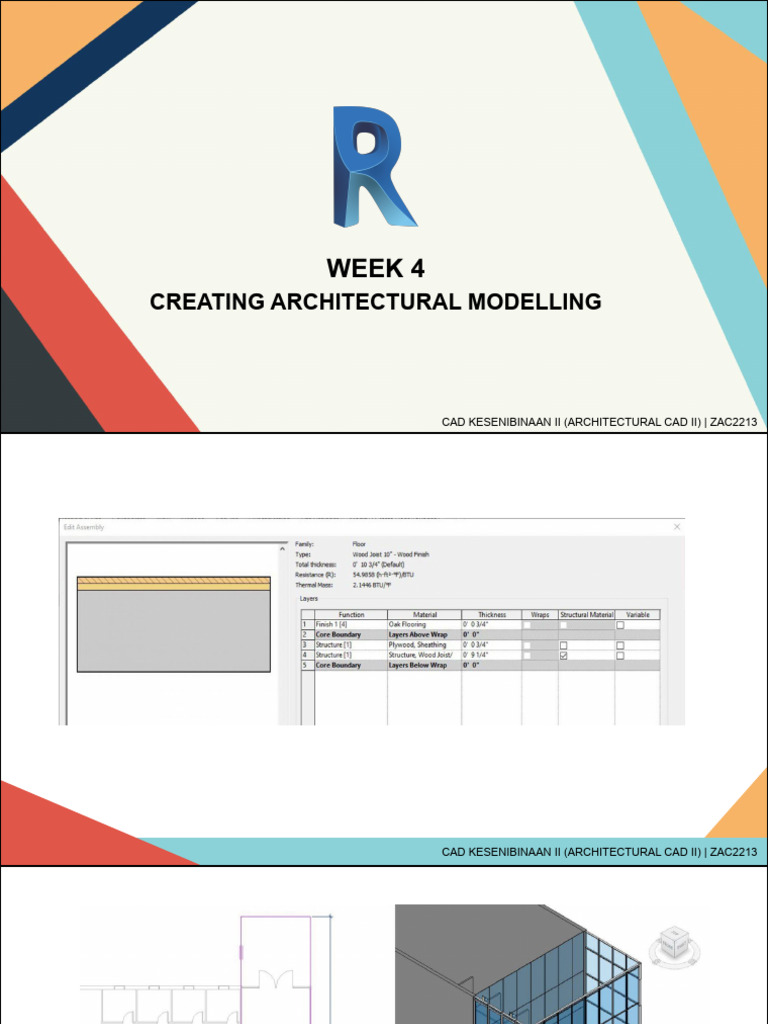 Week 4 Creating Arch Model | PDF