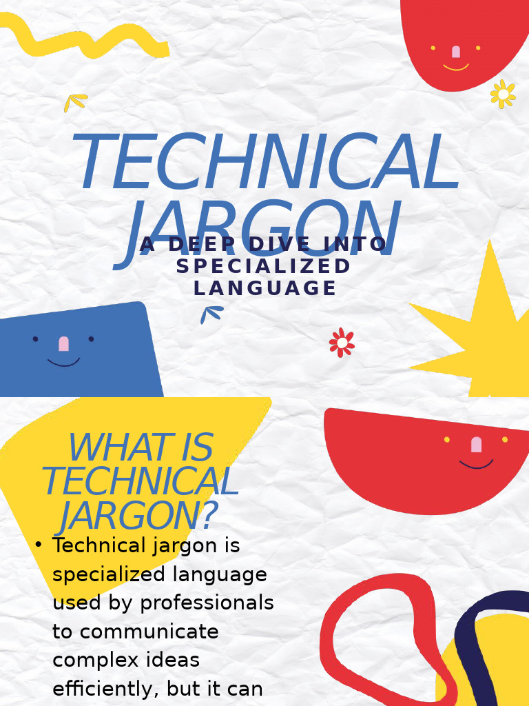 Understanding Technical Jargon | PDF | Jargon | Technical Drawing