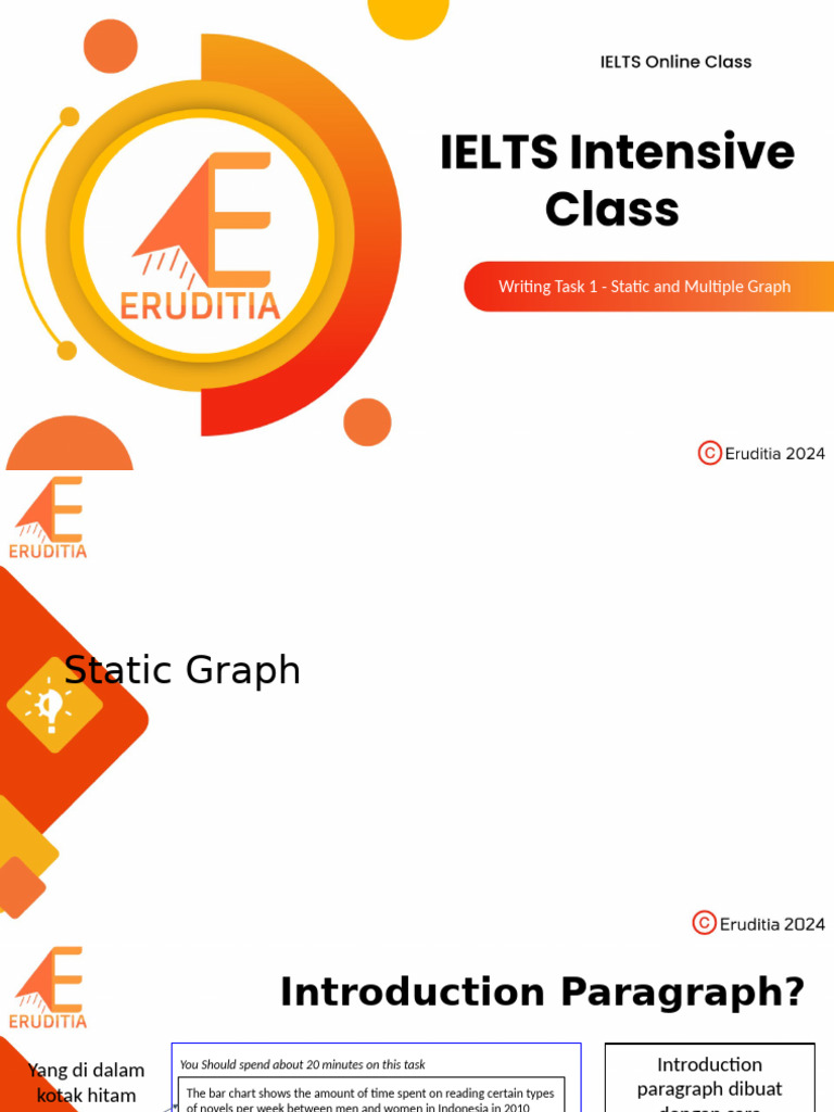 Writing Task 1 - Static and Multiple Graph | PDF | Pie Chart