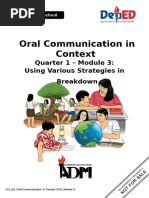 Functional Communication Checklist | PDF | Communication | Speech