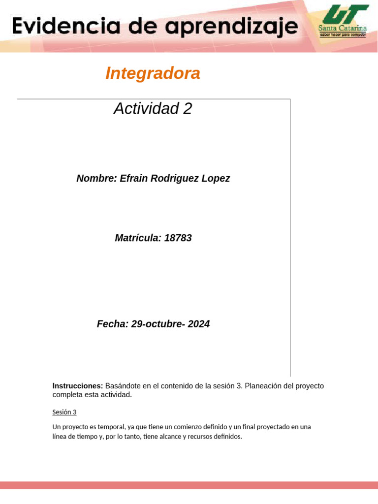 Int3 Ac2 P2 | PDF | Planificación | Programación de computadoras